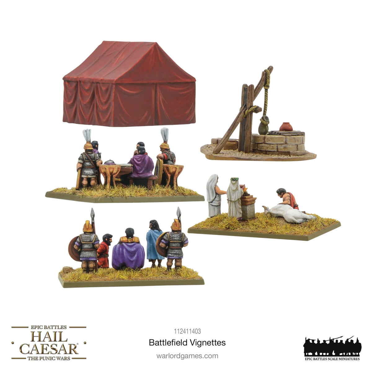 Epic Battles: Hail Caesar - Battlefield Vignettes – Dark Castle Terrain