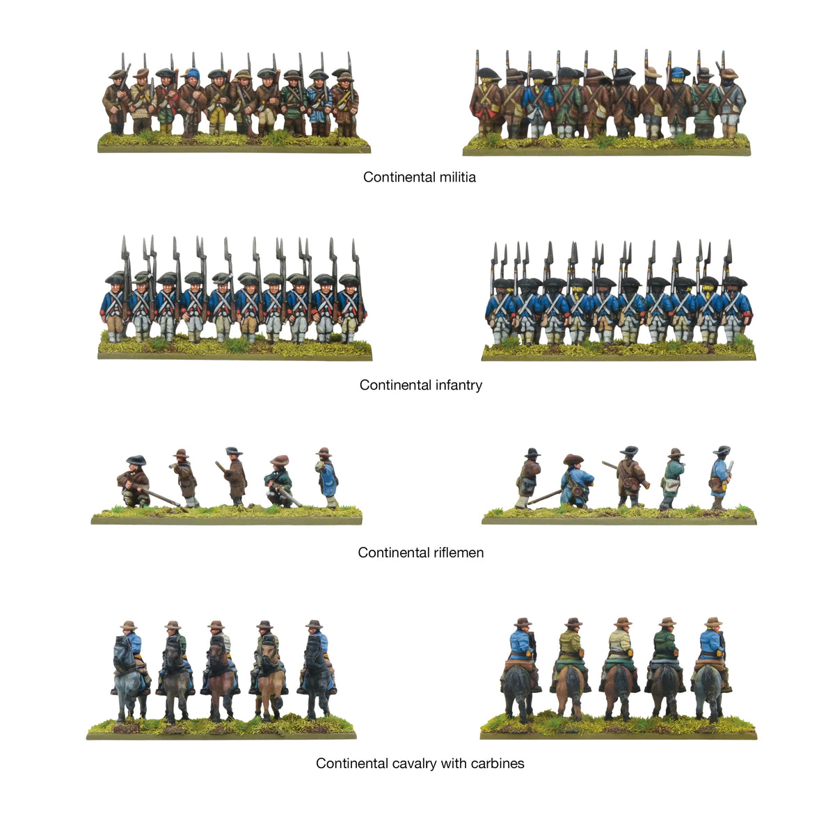 Black Powder Epic Battles - Revolution! Continental Army Brigade – Dark Castle Terrain