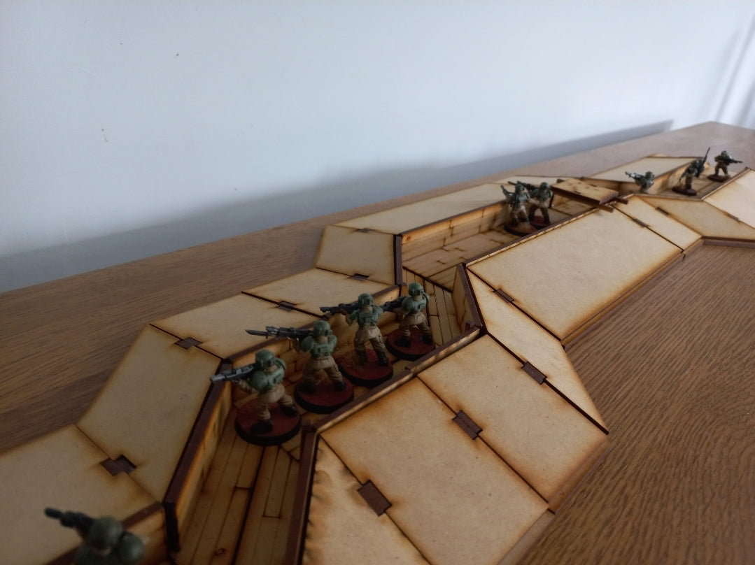 Modular Trench 28mm Scale – Dark Castle Terrain