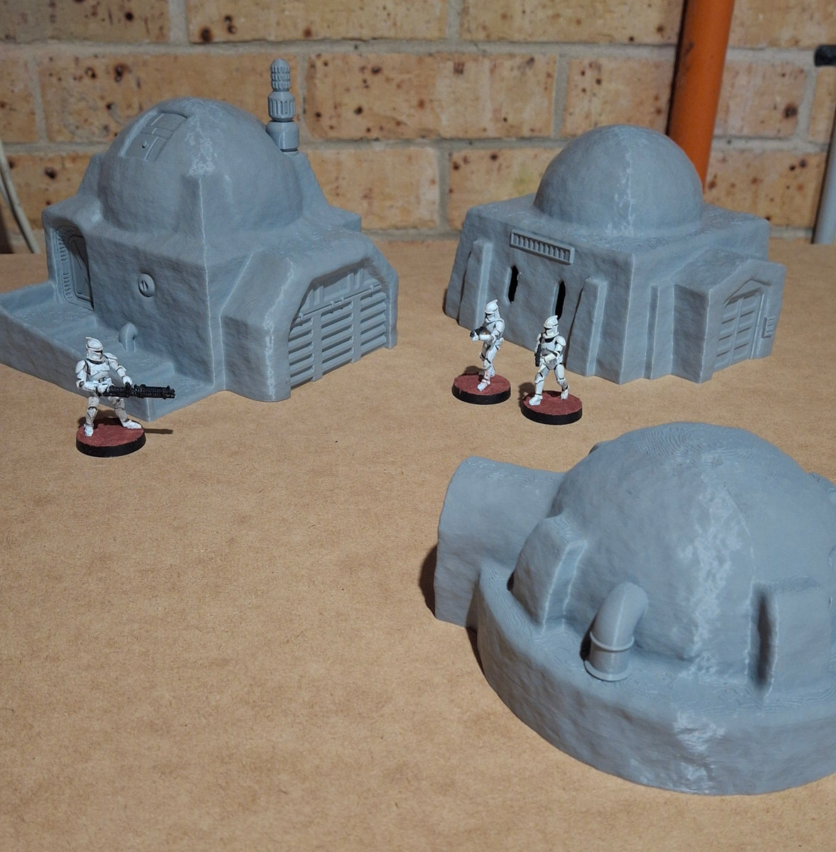 Sci Fi Desert Buildings – Dark Castle Terrain