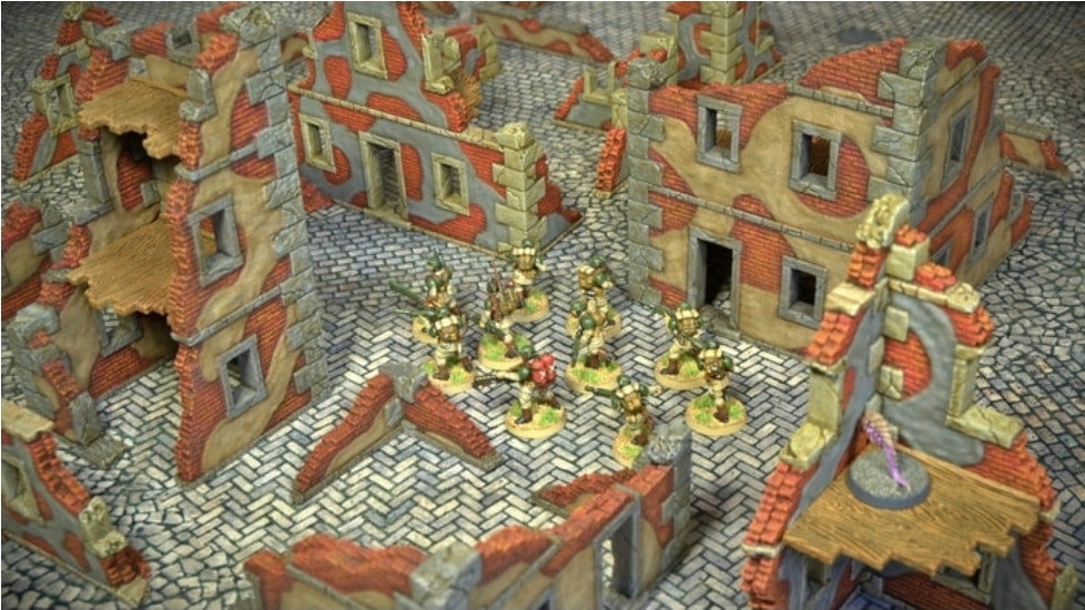 Brick Building Ruins – Dark Castle Terrain