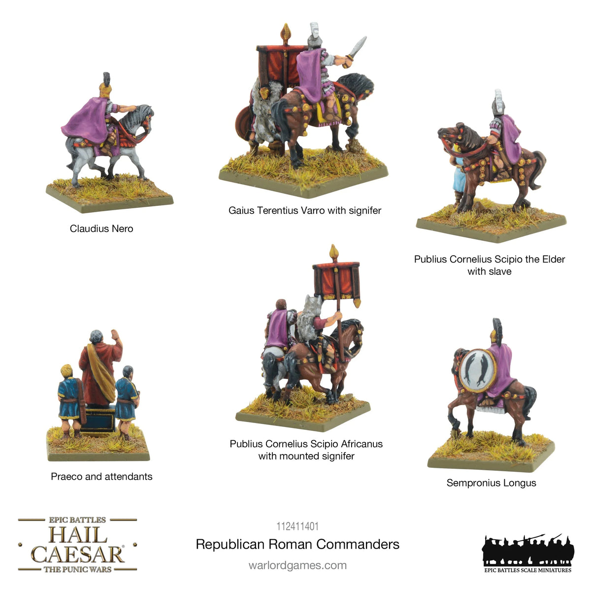 Epic Battles: Hail Caesar - Republican Roman Commanders – Dark Castle ...