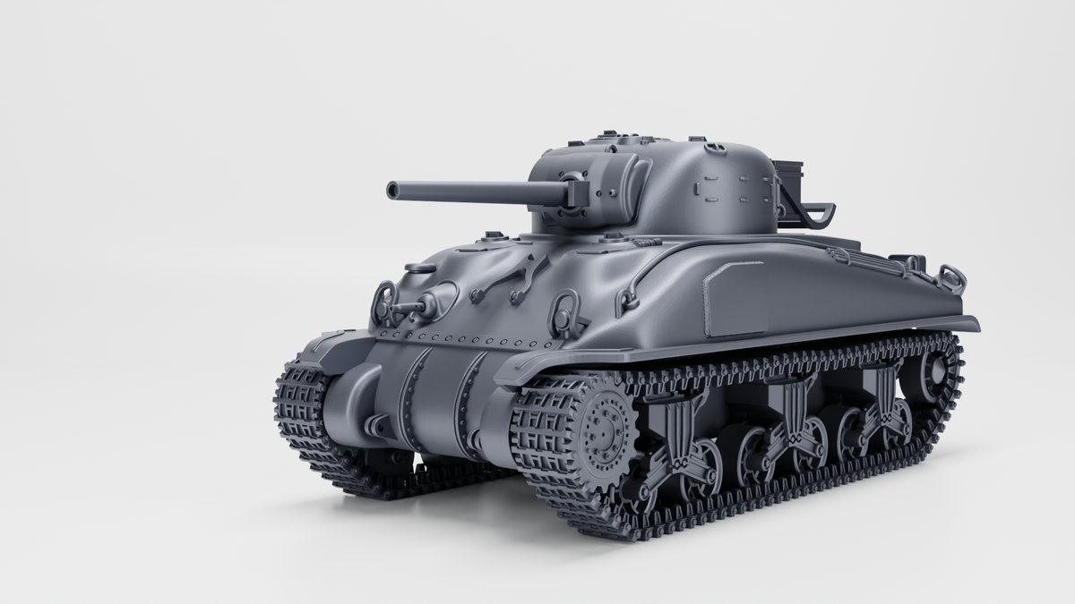 WW2 Grizzly Mk.I Cruiser Tank – Dark Castle Terrain