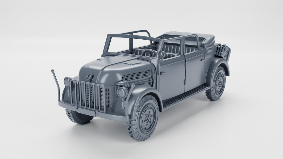 WW2 Steyr 1500 Command car (open roof) – Dark Castle Terrain