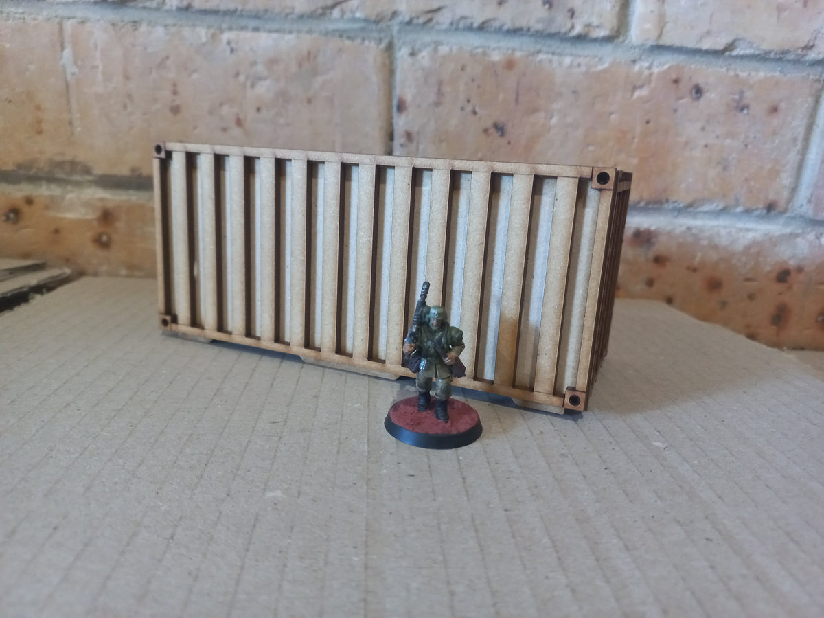 Deluxe Shipping Container 28mm Scale – Dark Castle Terrain