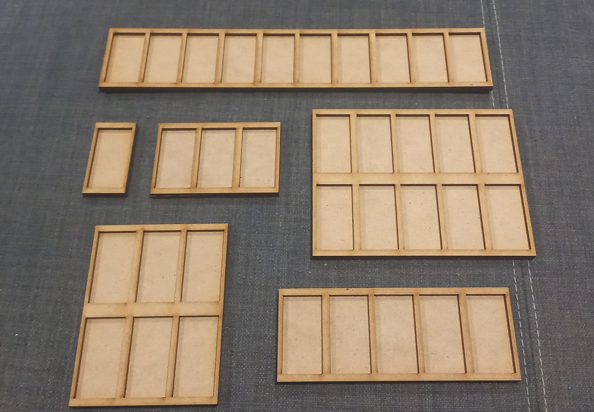 Rectangle Base Converter Movement Tray (Cavalry) 25x50mm to 30x60mm ...