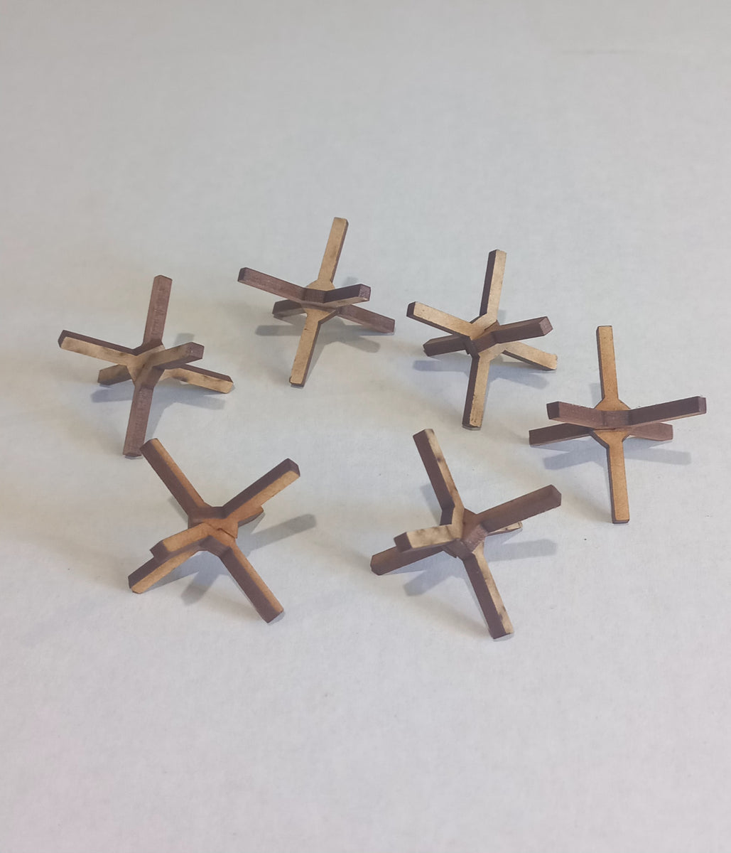 Czech hedgehogs 28mm Scale – Dark Castle Terrain