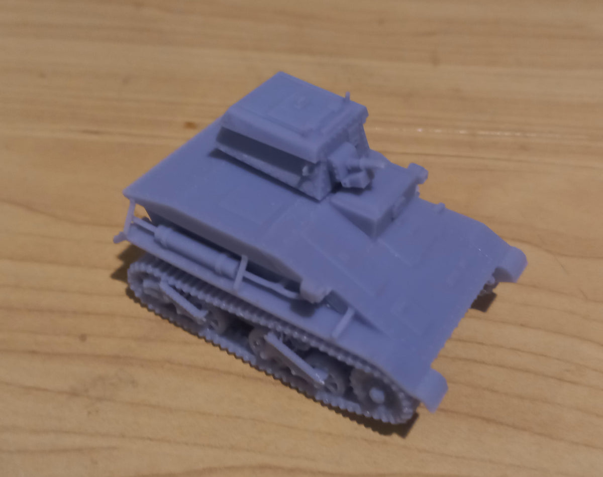 WW2 Vickers Light Tank Mk IV – Dark Castle Terrain