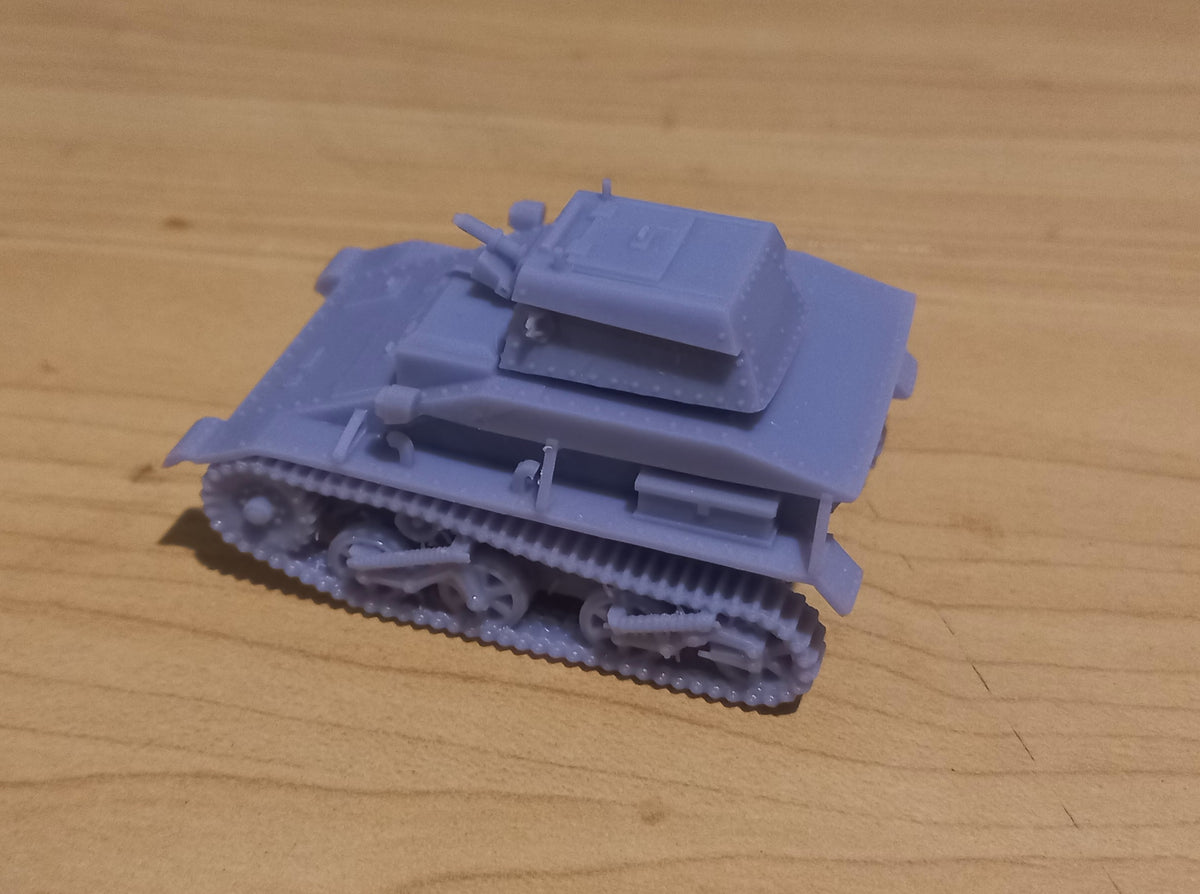 WW2 Vickers Light Tank Mk IV – Dark Castle Terrain