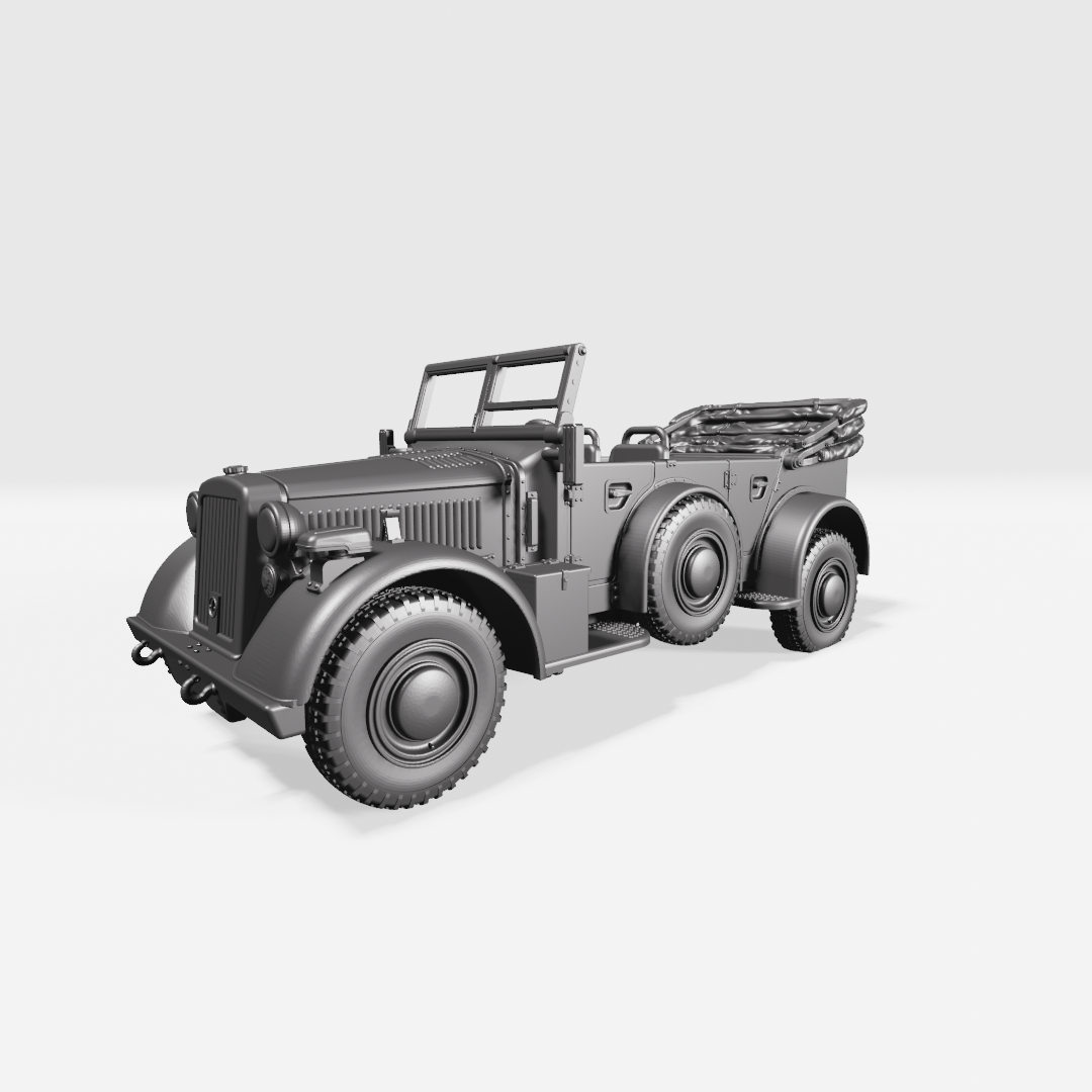 WW2 Kfz.15 Horch 901 (open roof) – Dark Castle Terrain