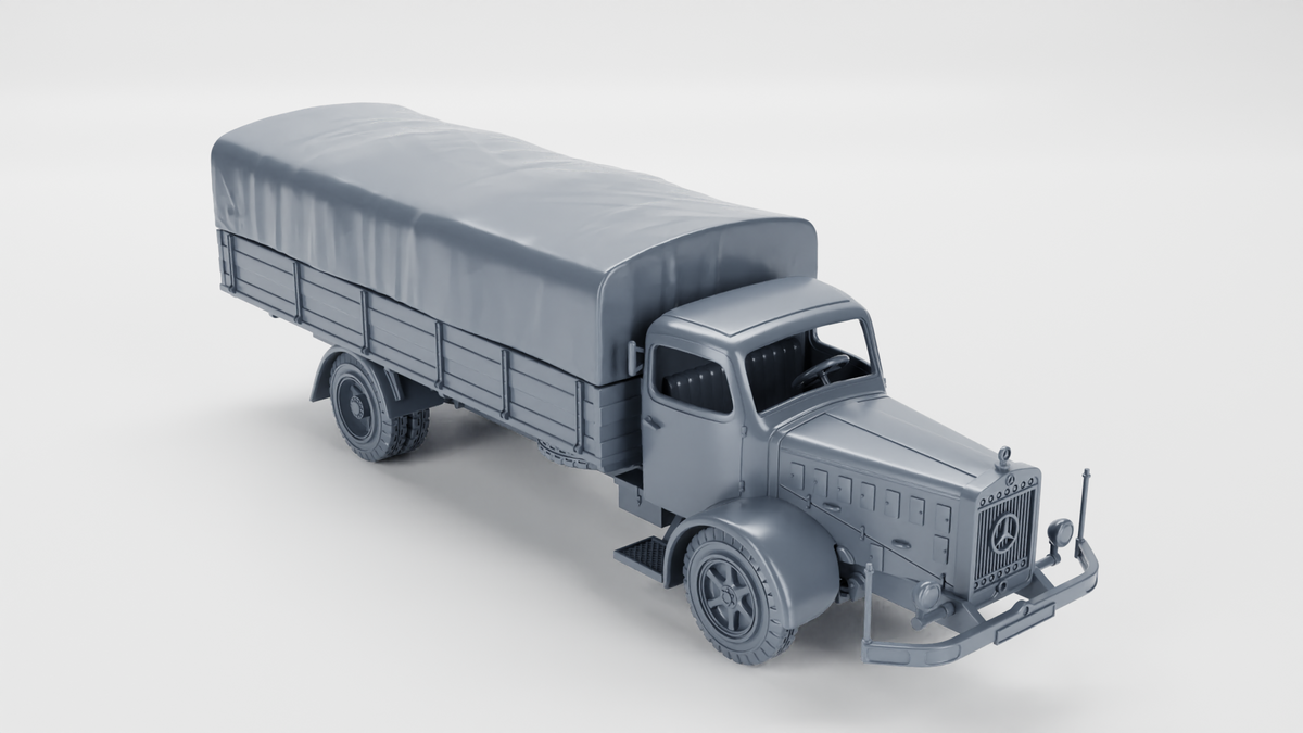 WW2 Mercedes-Benz L6500 Heavy truck – Dark Castle Terrain