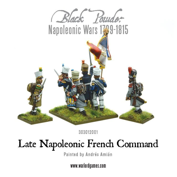Napoleonic French Late Line Command – Dark Castle Terrain