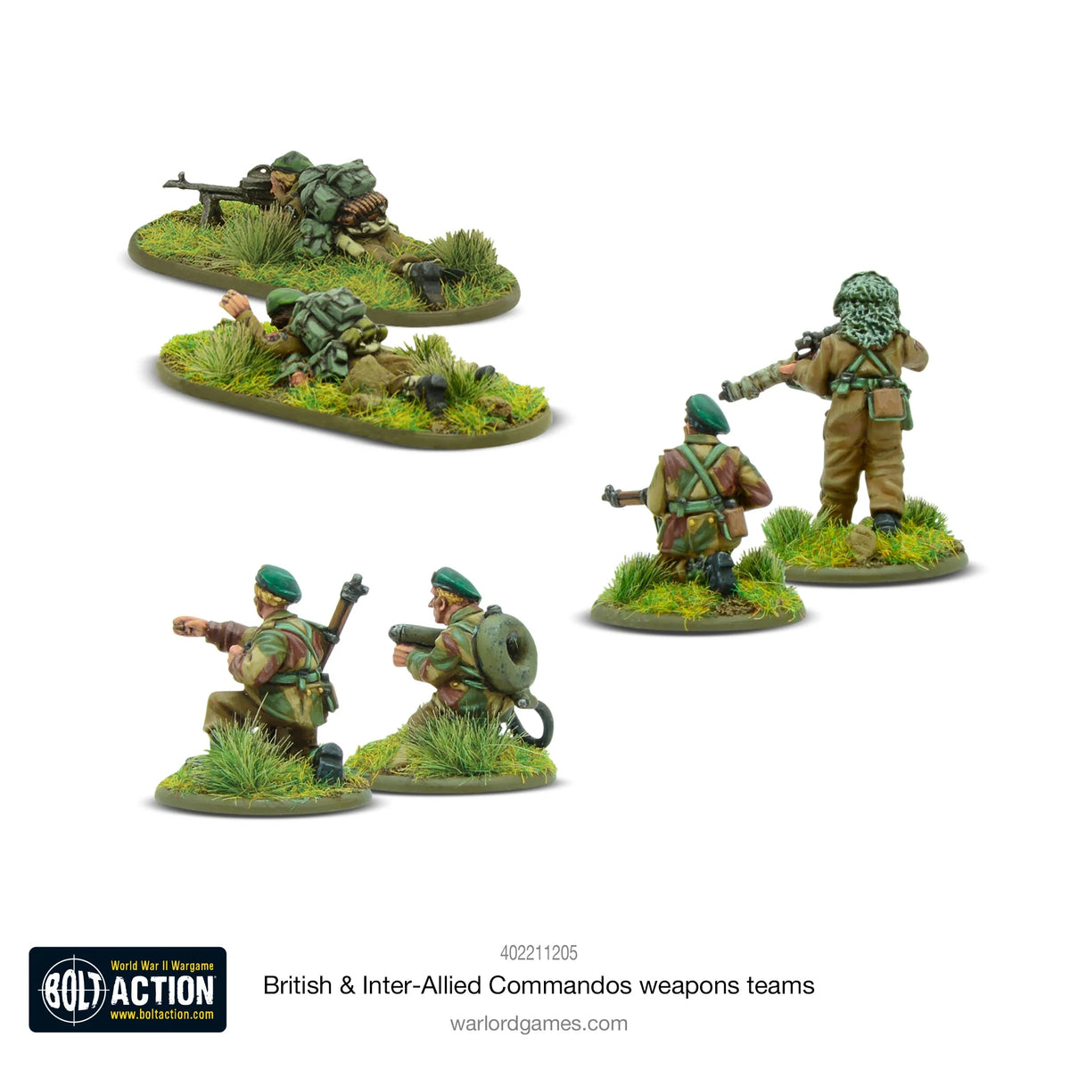 Bolt Action British & Inter-Allied Commandos Weapons Teams – Dark ...