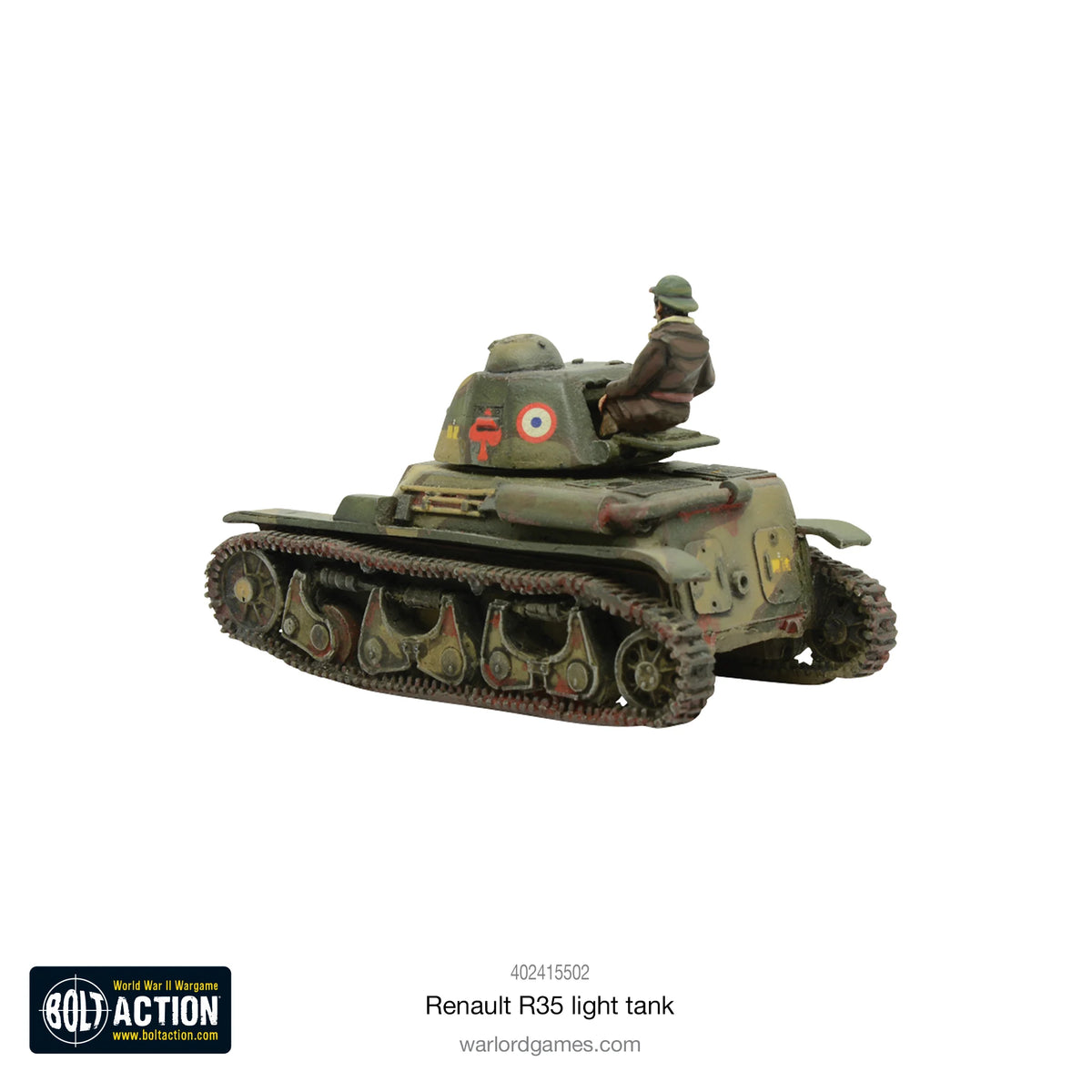 Bolt Action Renault R35 Light Tank – Dark Castle Terrain