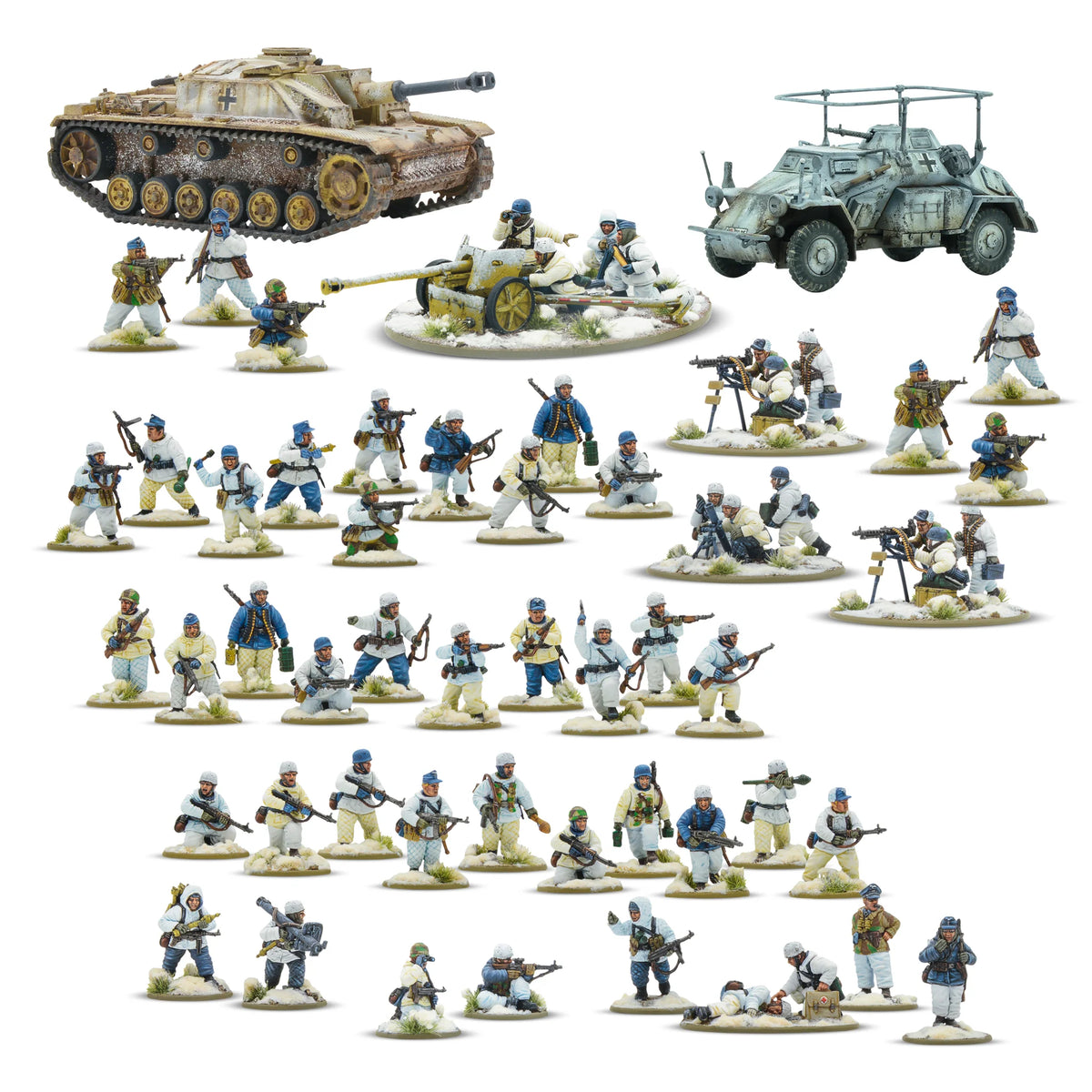 Bolt Action Starter Army - Fallschirmjager Winter - Preorder – Dark ...
