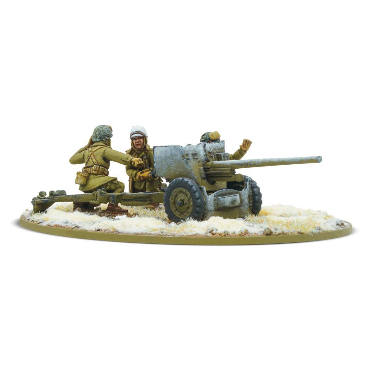 Bolt Action US Airborne (Winter) 57mm Anti-tank Gun – Dark Castle Terrain