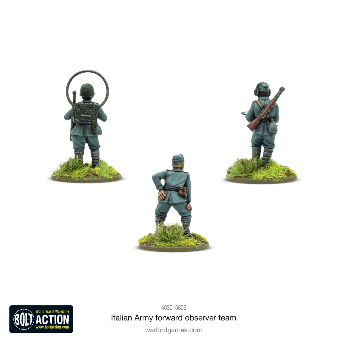 Bolt Action Italian Army Forward Observer Team – Dark Castle Terrain