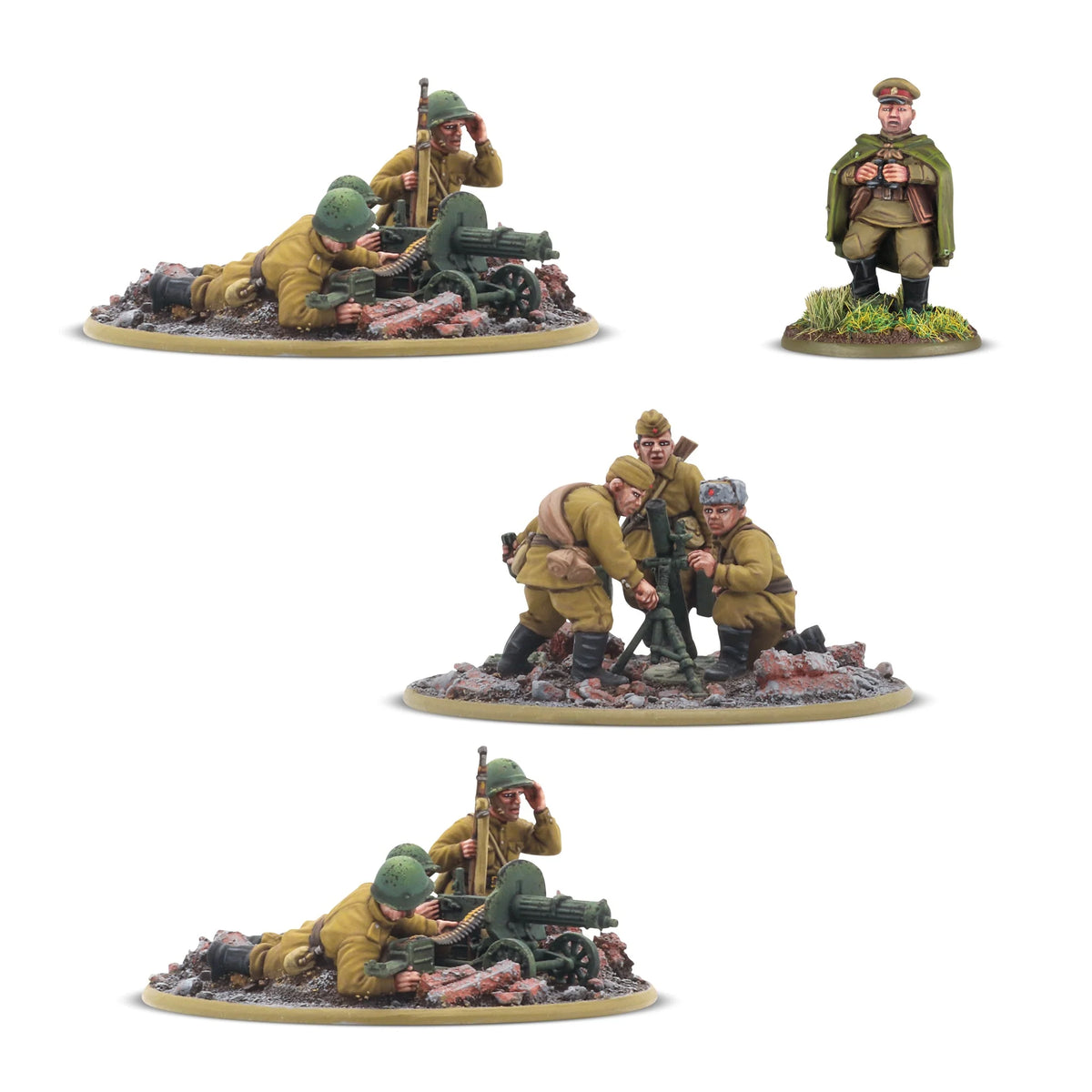 Bolt Action Soviet Army Infantry Heavy Weapons Platoon – Dark Castle ...