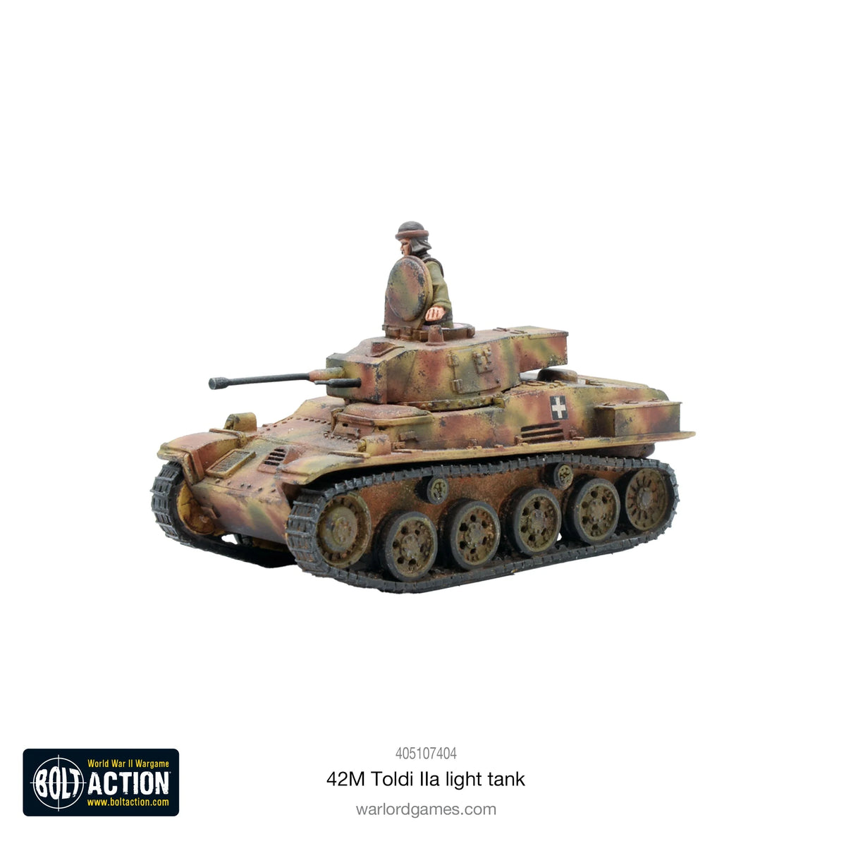 Bolt Action Hungarian 42M Toldi IIa Light Tank – Dark Castle Terrain