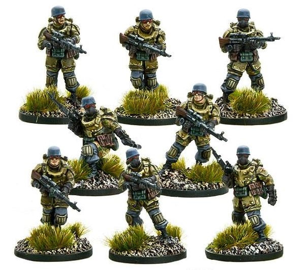 Konflikt 47 - Axis Falcon Infantry Squad – Dark Castle Terrain