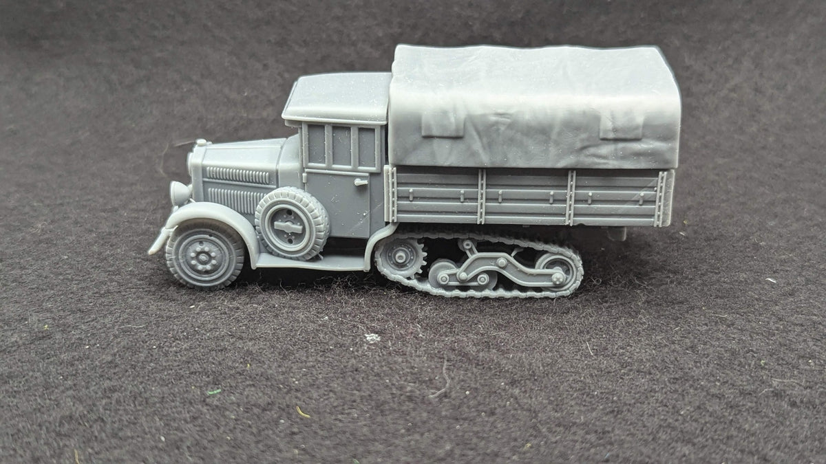 WW2 C4P Artillery Tractor (Half-track Wz.34) – Dark Castle Terrain