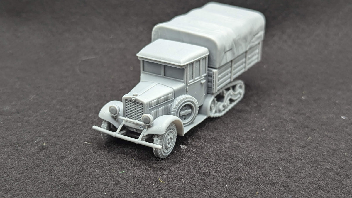 WW2 C4P Artillery Tractor (Half-track Wz.34) – Dark Castle Terrain
