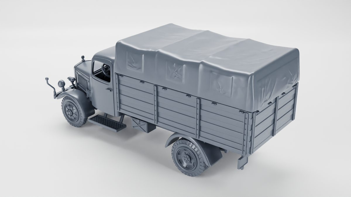 WW2 Mercedes-Benz L3000 (4x2) Medium truck – Dark Castle Terrain