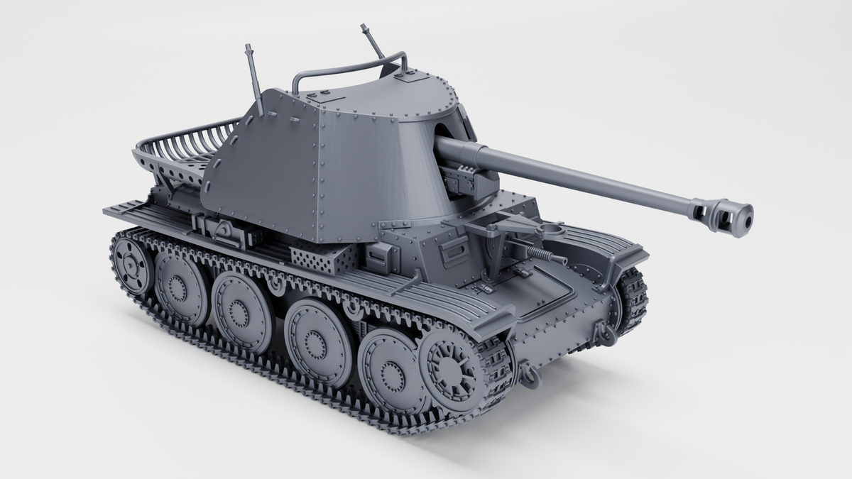 WW2 Marder III Ausf.H – Dark Castle Terrain