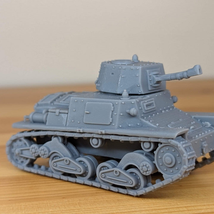 WW2 L6/40 Lf (Lancia fiamme) Flame Tank – Dark Castle Terrain