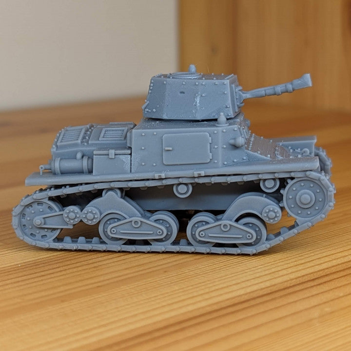 WW2 L6/40 Lf (Lancia fiamme) Flame Tank – Dark Castle Terrain
