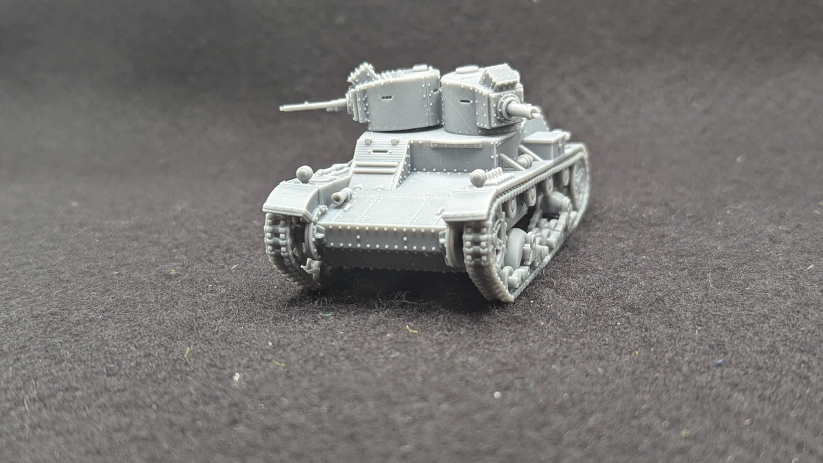 WW2 Twin-Turret 7TP – Dark Castle Terrain