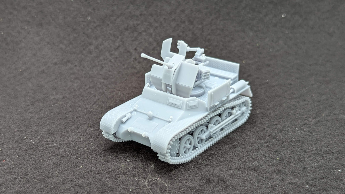 WW2 Flakpanzer I - 2cm Flak 38 (Sf.) auf Panzer I Ausf.A – Dark Castle ...
