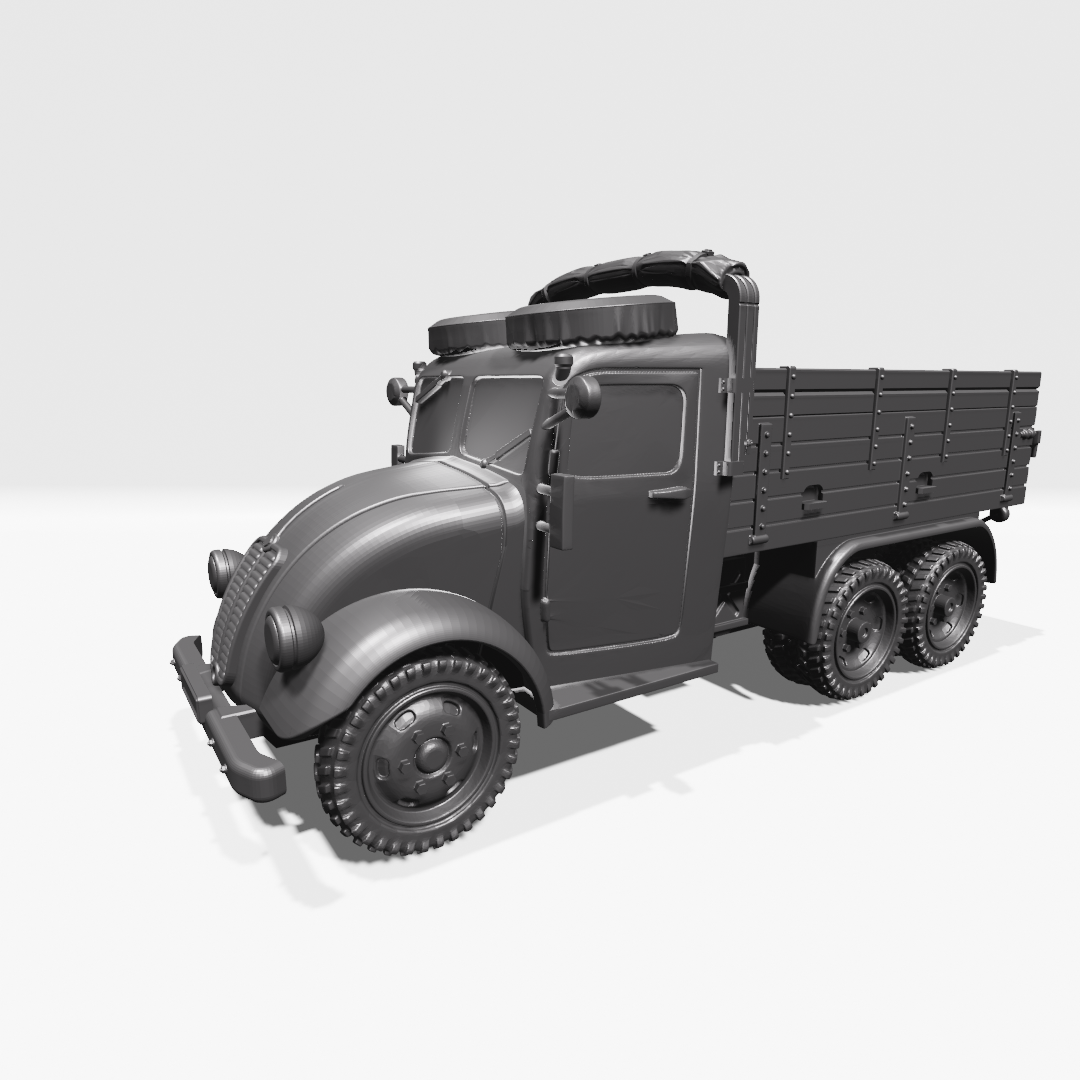 WW2 Tatra 82 Truck (6x6) – Dark Castle Terrain
