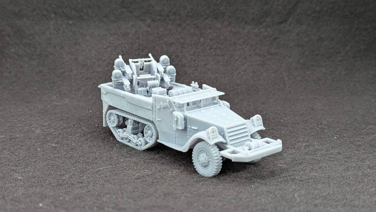 WW2 Half-Track M3 “Quad 50” – Dark Castle Terrain