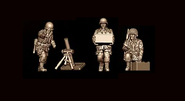 WW2 US Airborne: Medium Mortar Team – Dark Castle Terrain