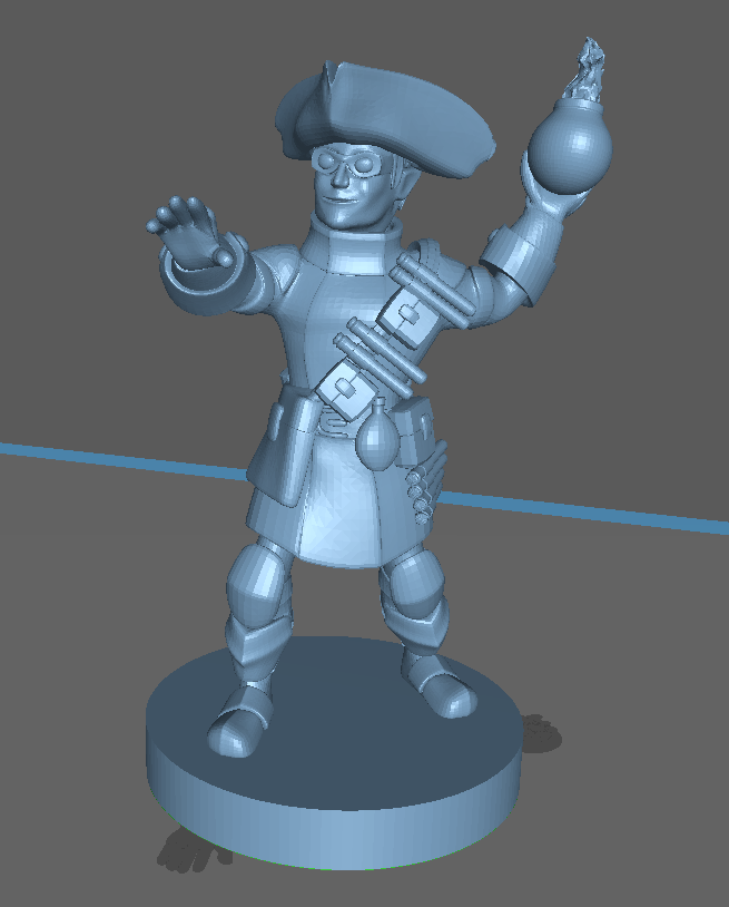 Adventurer: Halfling Pirate Alchemist Bomber – Dark Castle Terrain