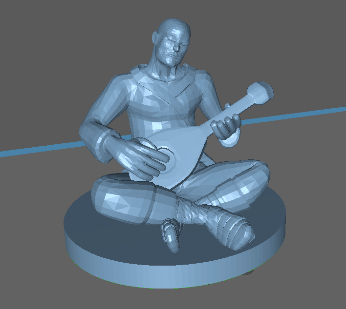 Adventurer: Male Human Monk Bard – Dark Castle Terrain