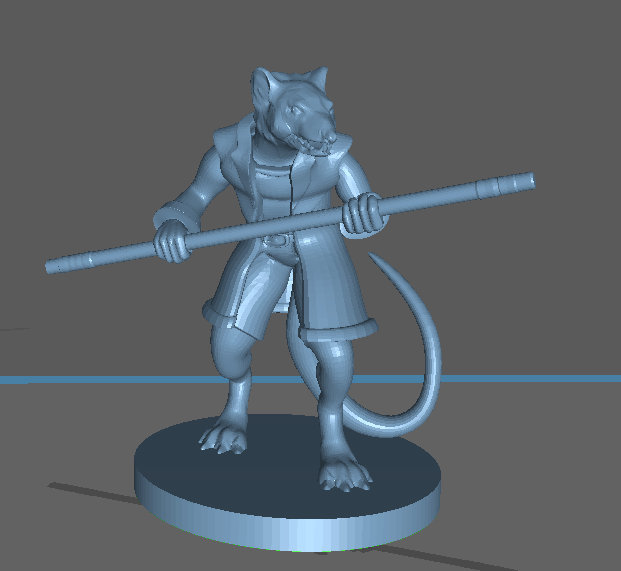 Adventurer: Ratkin Monk – Dark Castle Terrain