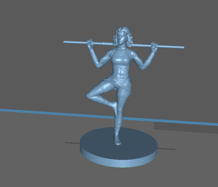 Adventurer: Female Human Monk 3 – Dark Castle Terrain