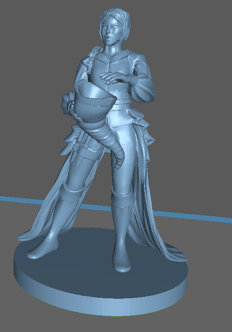 Adventurer: Female Human Wizard Conjurer – Dark Castle Terrain