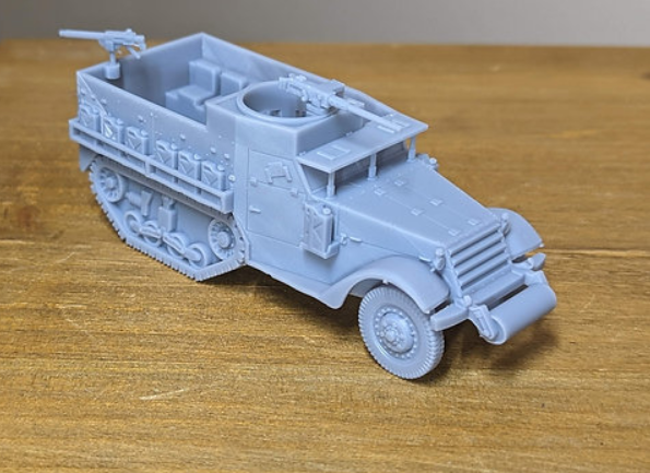 WW2 M5 Half-Track – Dark Castle Terrain
