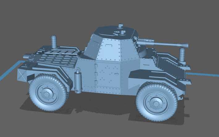 WW2 Panhard 178 – Dark Castle Terrain