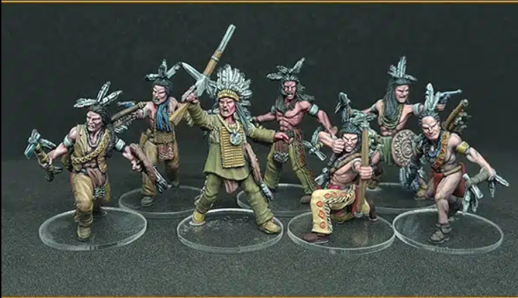 Wild West Miniatures: Sioux Warriors – Dark Castle Terrain