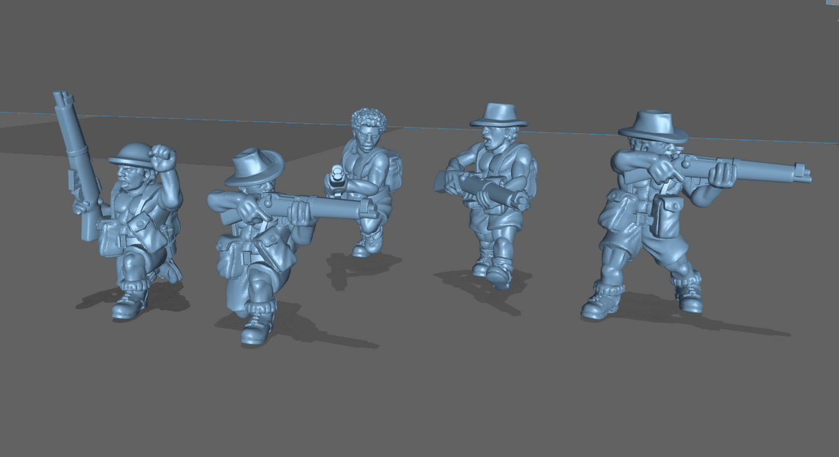 WW2 Australia: Torres Strait Light Infantry (1:56 Scale) – Dark Castle ...