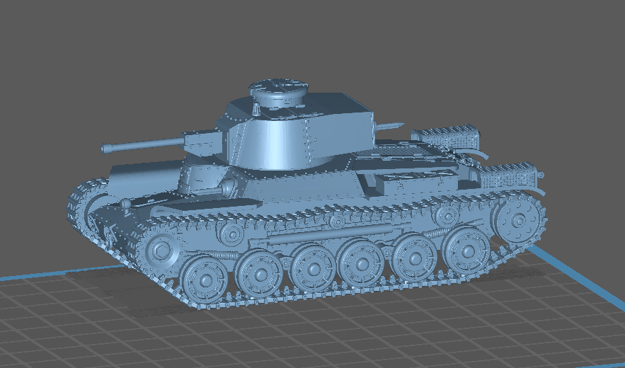 WW2 Type 97 Chi-Ha Kai – Dark Castle Terrain