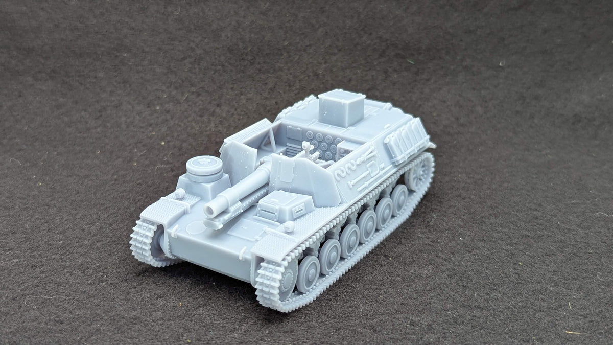 WW2 Sturmpanzer II Bison (15cm sIG 33 auf Panzer II – Dark Castle Terrain