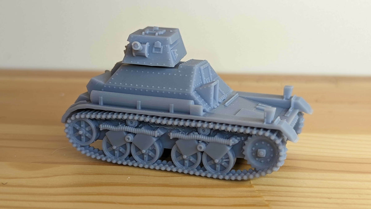 WW2 Vickers Light Tank Mk II – Dark Castle Terrain