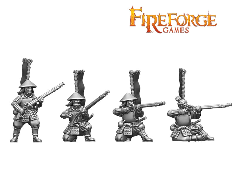 Fireforge Games - Samurai Wars - Ashigaru Shooters – Dark Castle Terrain