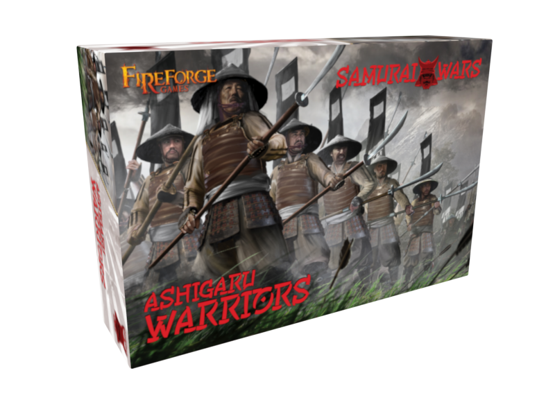 Fireforge Games - Samurai Wars - Ashigaru Warriors – Dark Castle Terrain