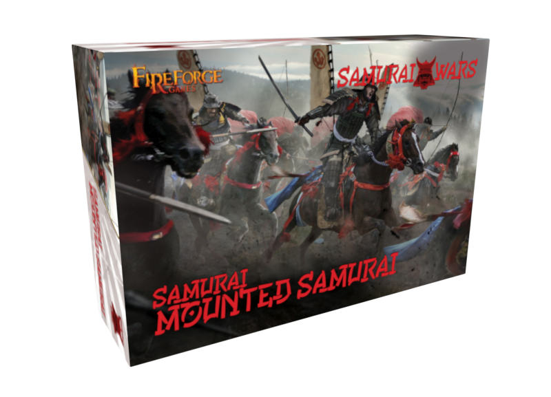 Fireforge Games - Samurai Wars - Mounted Samurai – Dark Castle Terrain